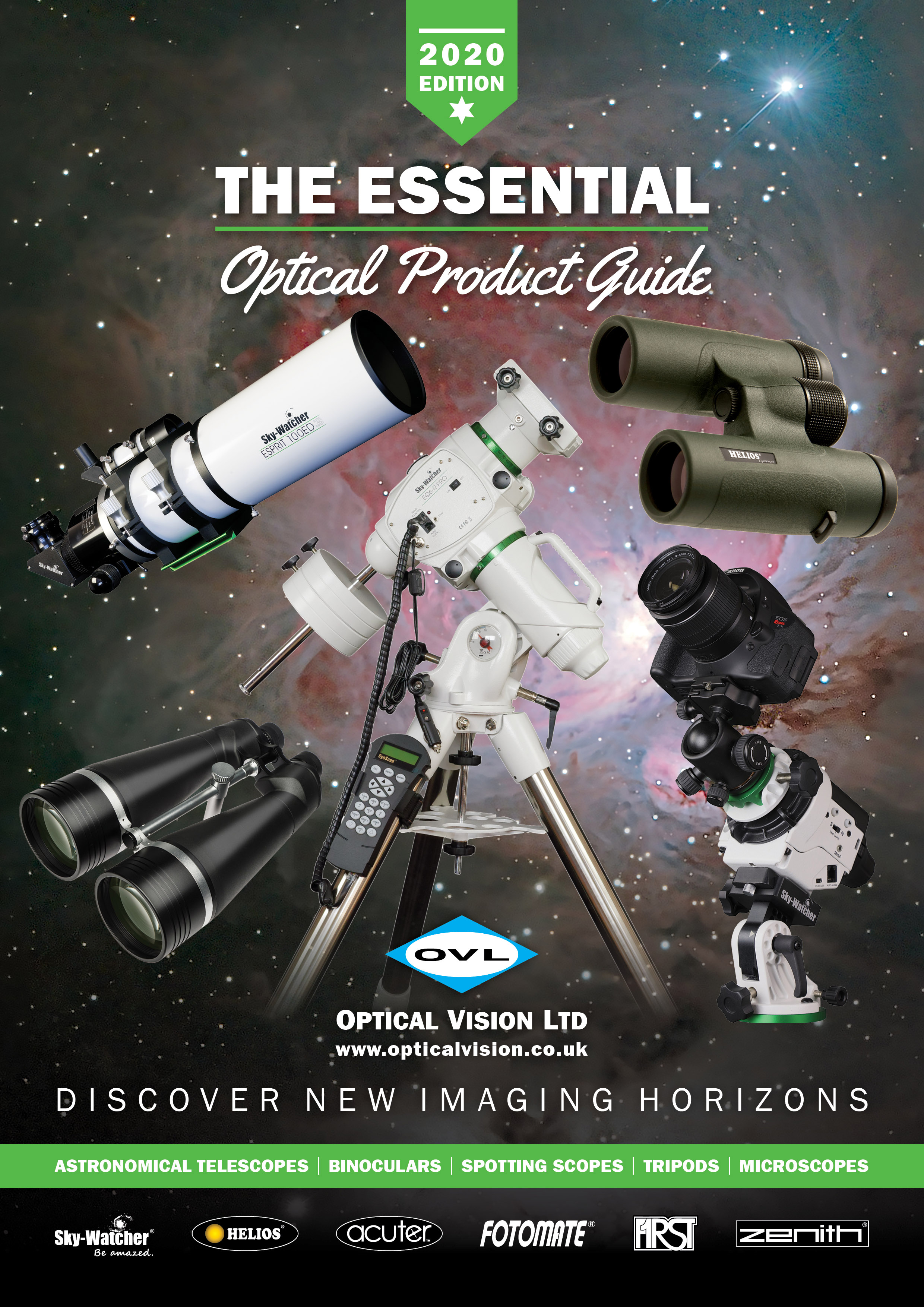 Order a Free Catalogue - Optical Vision Ltd