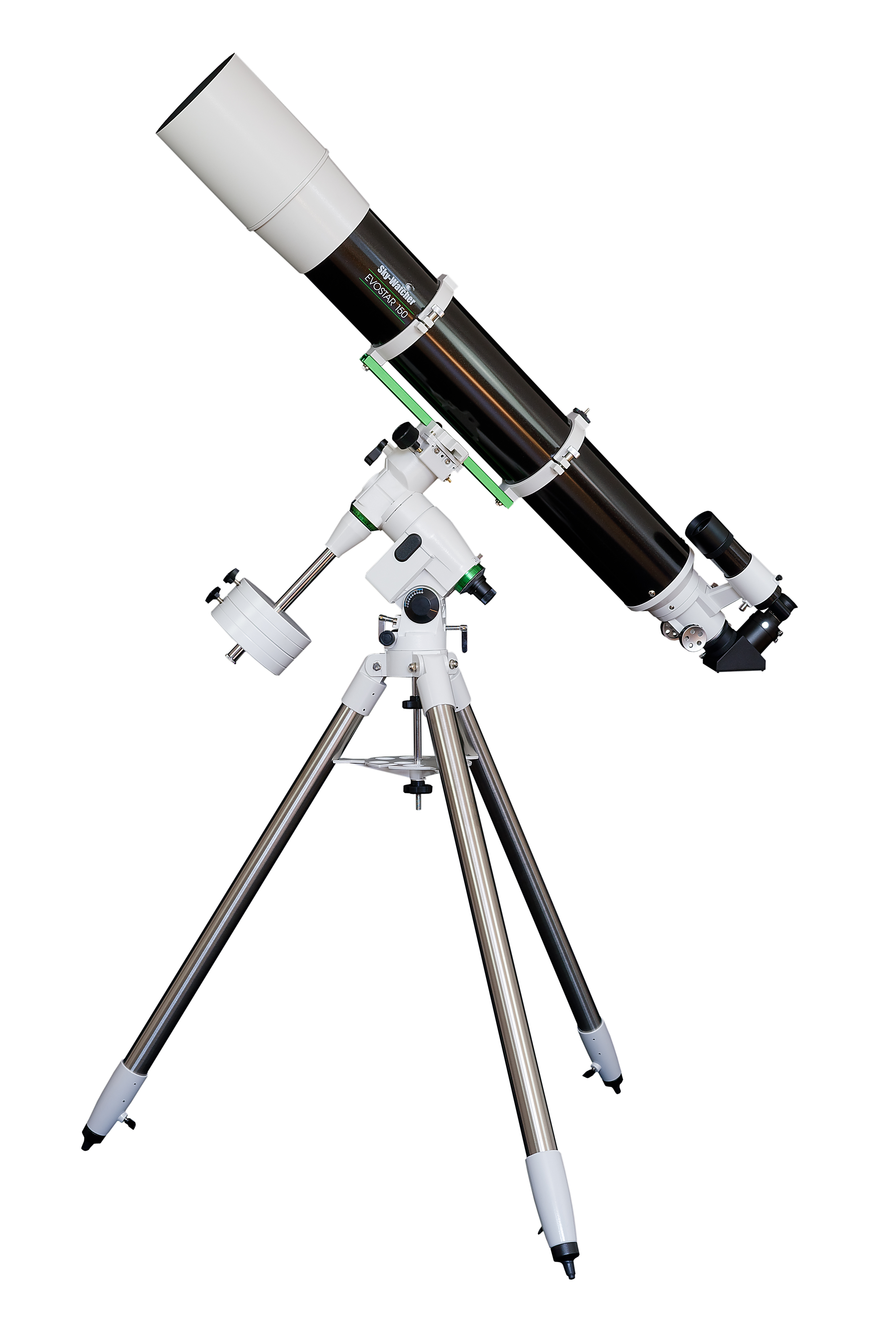 Sky-Watcher EVOSTAR-150 (EQ5) 150mm (6") f/1200 REFRACTOR TELESCOPE ...